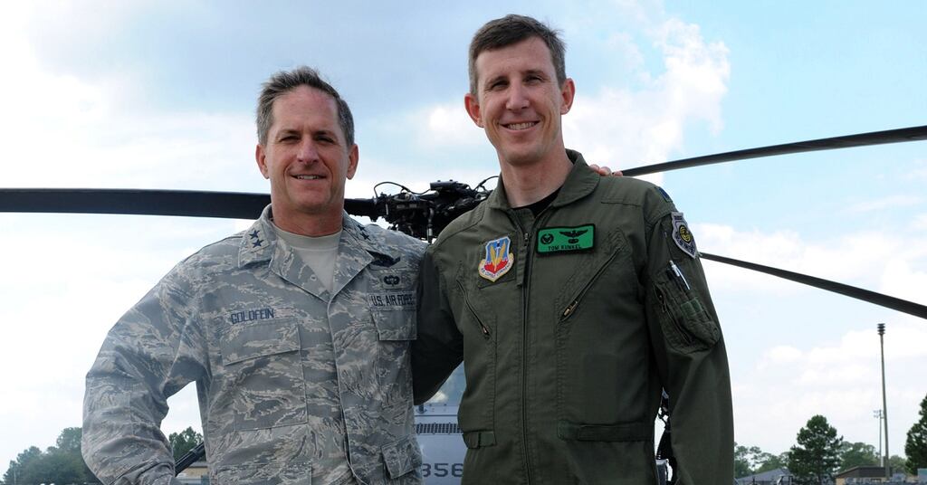 ‘Start finding me, boys’ — inside the rescue of Lt. Col. Dave Goldfein