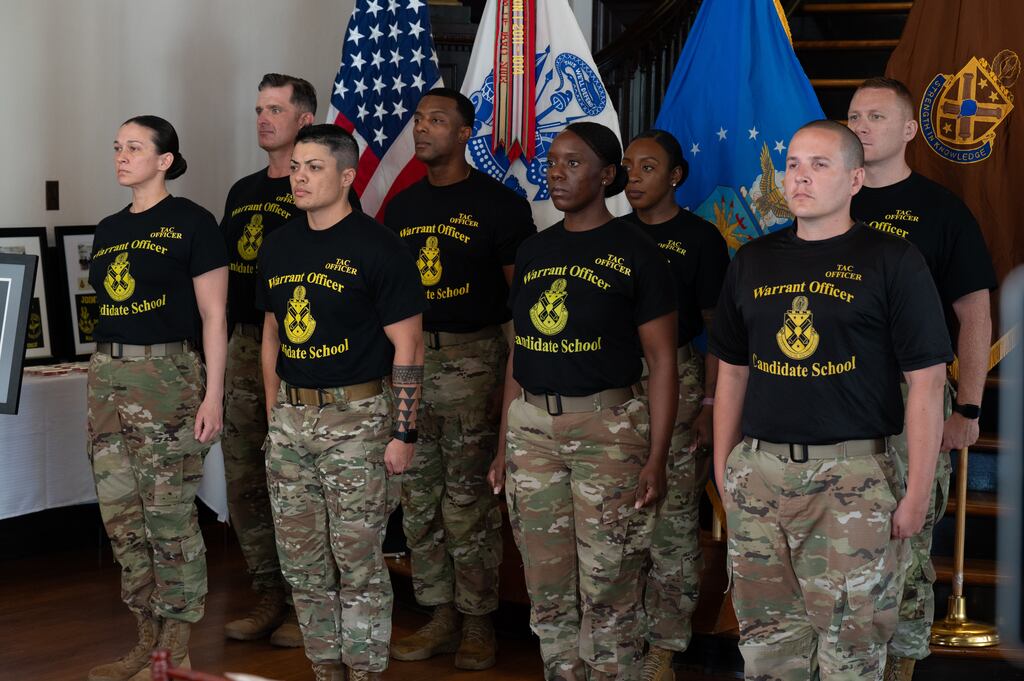 Air Force chooses 78 airmen for Warrant Officer Training School